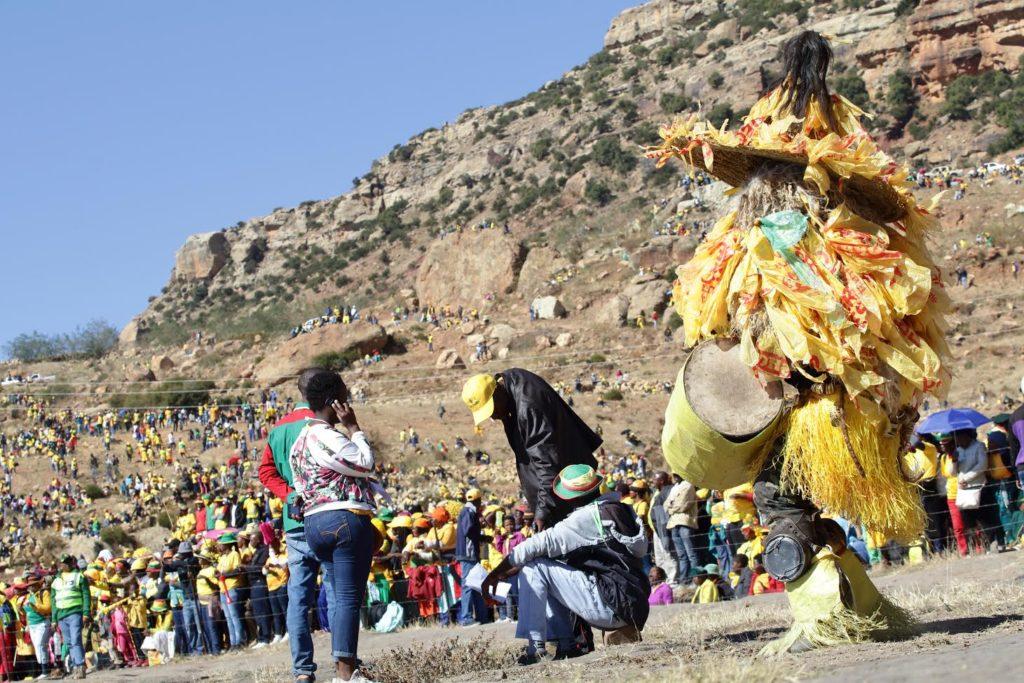 Lesotho's night before the elections: Photo of the Week/Explainer ...